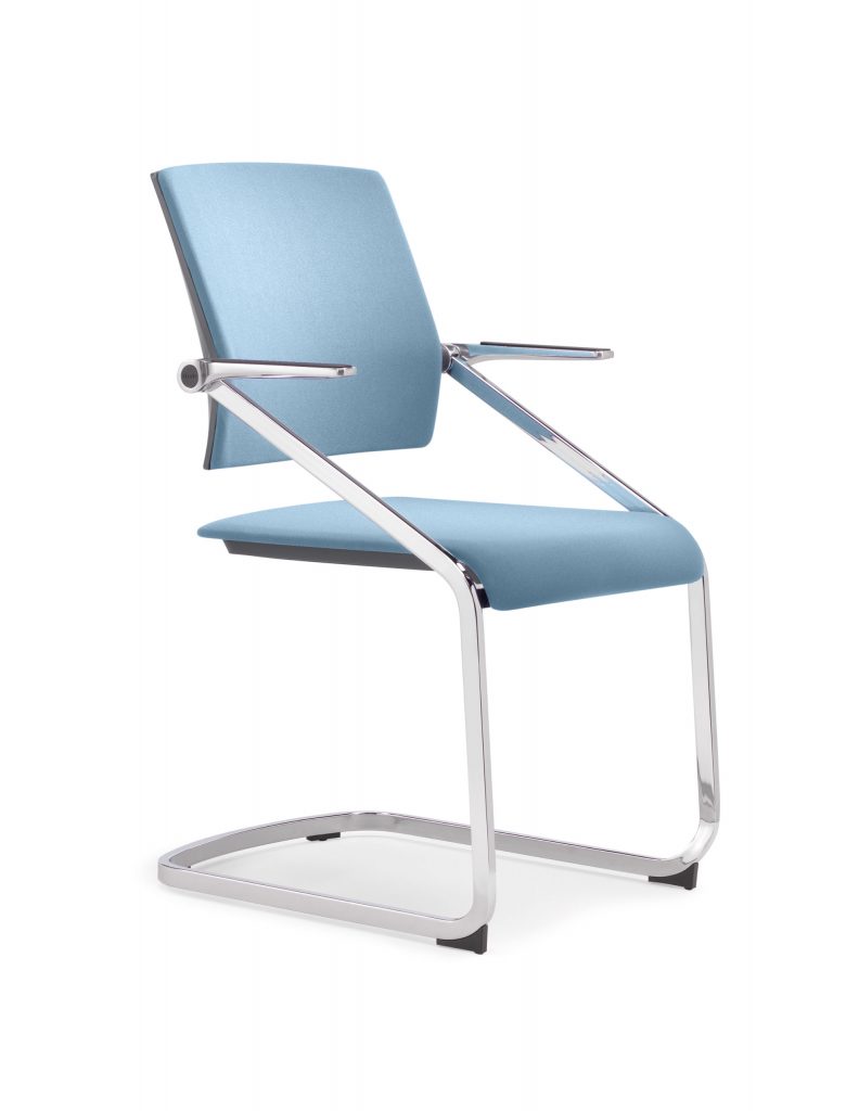 Viasit Scope visitor chair cantilever frame - bc office furniture