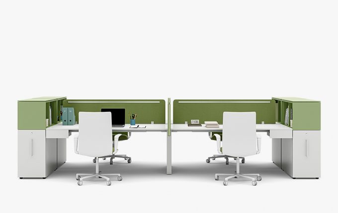 Bralco Loopy desk - bc office furniture